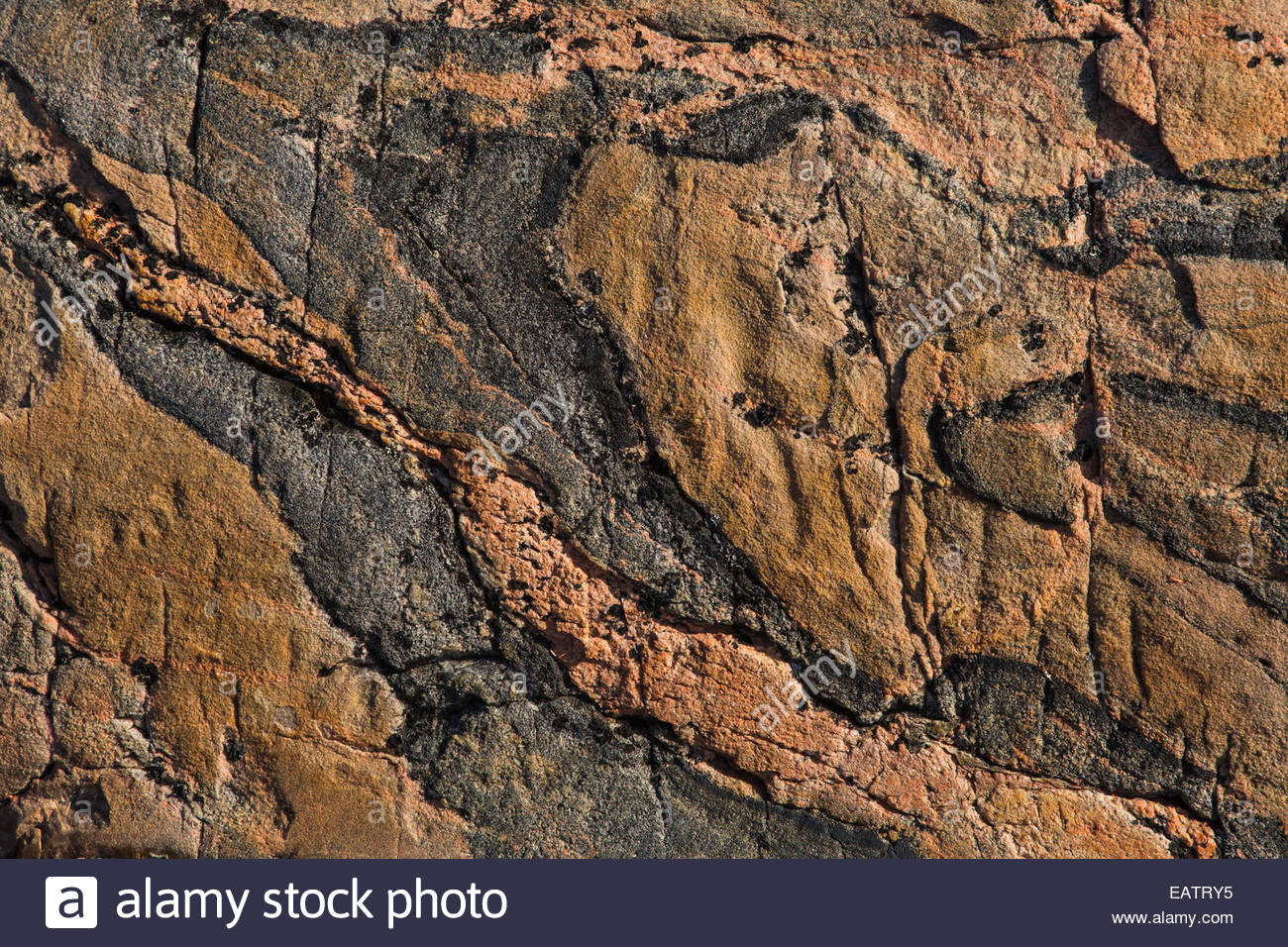 Metamorphic rock quartz detail hi-res stock photography and images - Alamy
