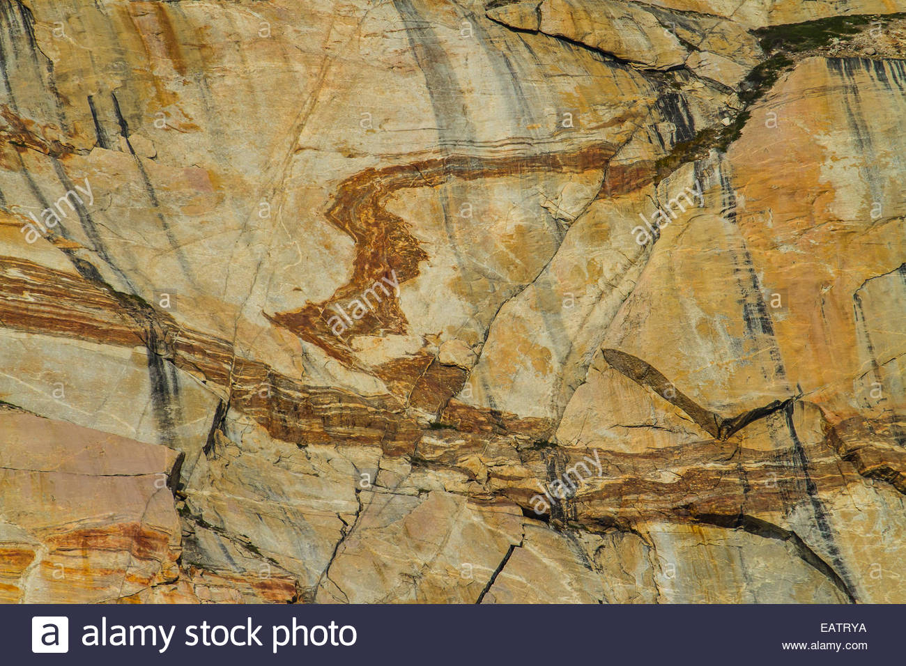 Metamorphic rock greenland hi-res stock photography and images - Alamy