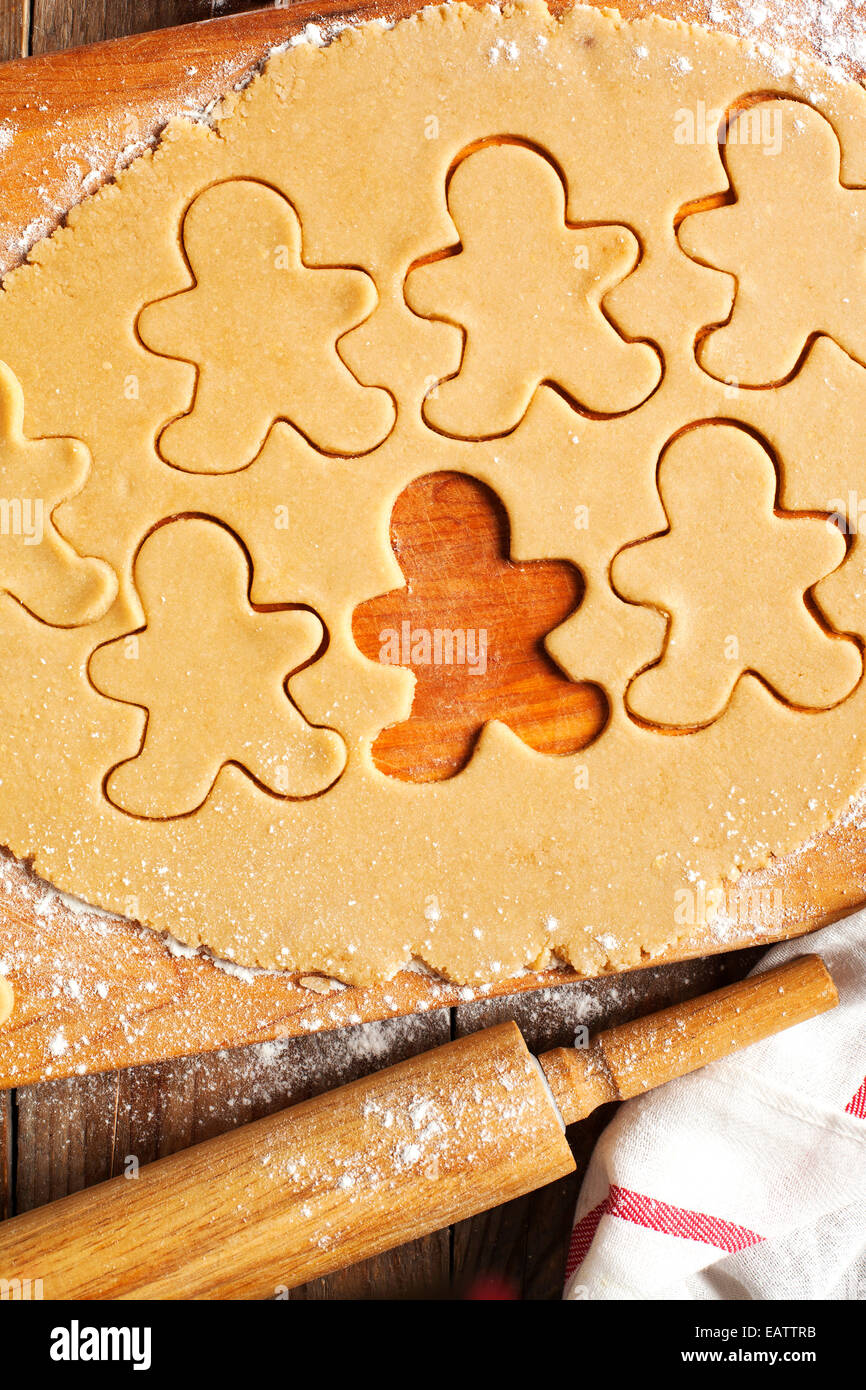 Gingerbread man cookie cutters hi-res stock photography and images - Alamy