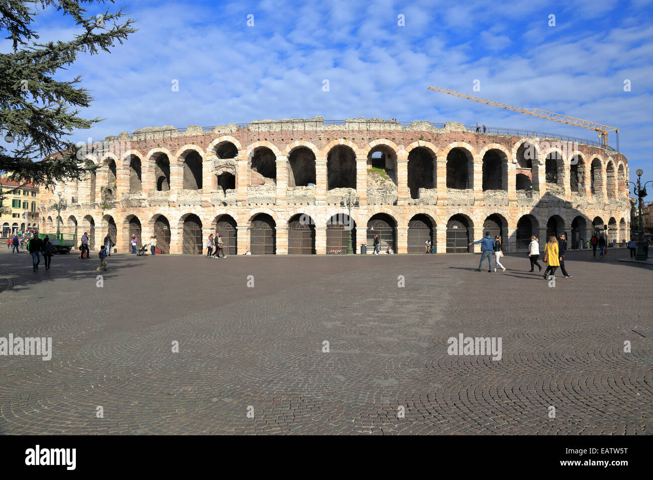 Arena amphitheater, Verona, Italy, Veneto Stock Photo - Alamy