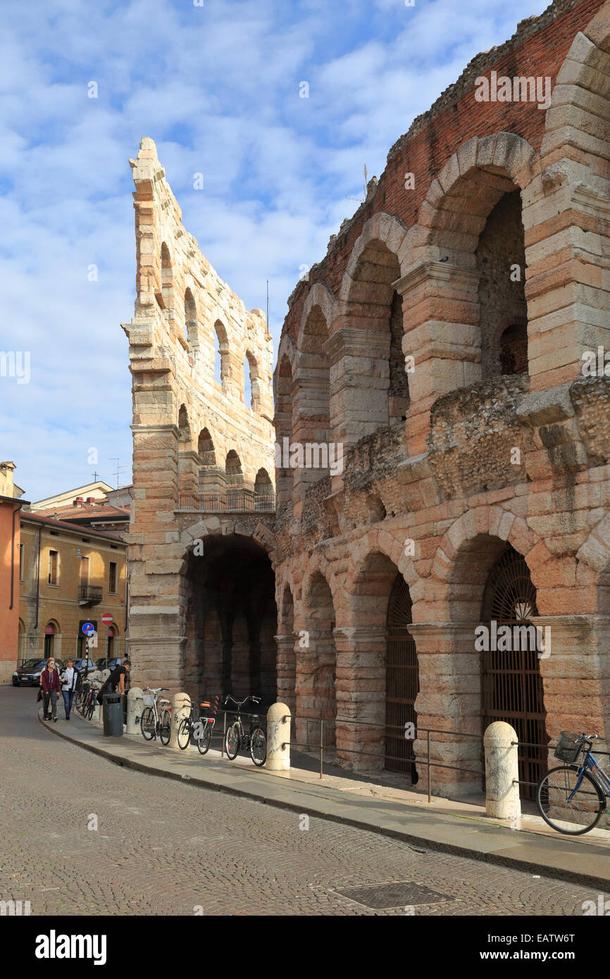 Arena amphitheater, Verona, Italy, Veneto Stock Photo - Alamy