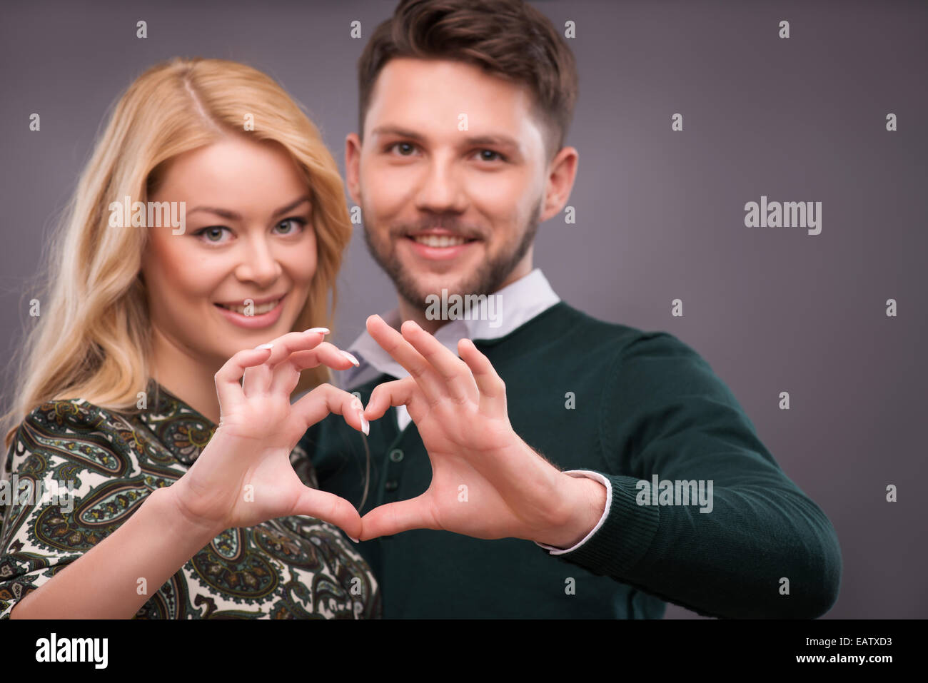 Lovely beautiful couple Stock Photo - Alamy