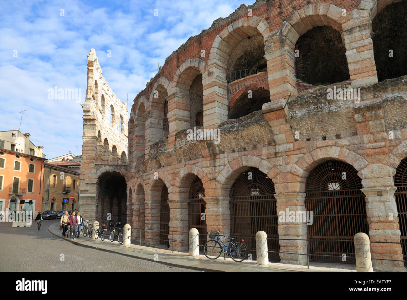 Arena amphitheater, Verona, Italy, Veneto Stock Photo - Alamy