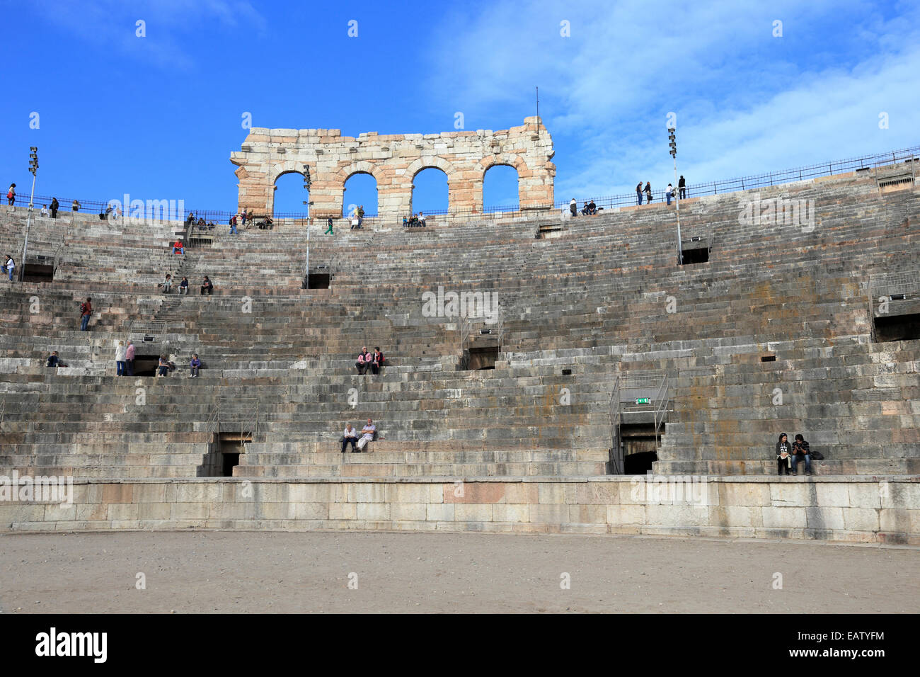 Arena amphitheater, Verona, Italy, Veneto Stock Photo - Alamy