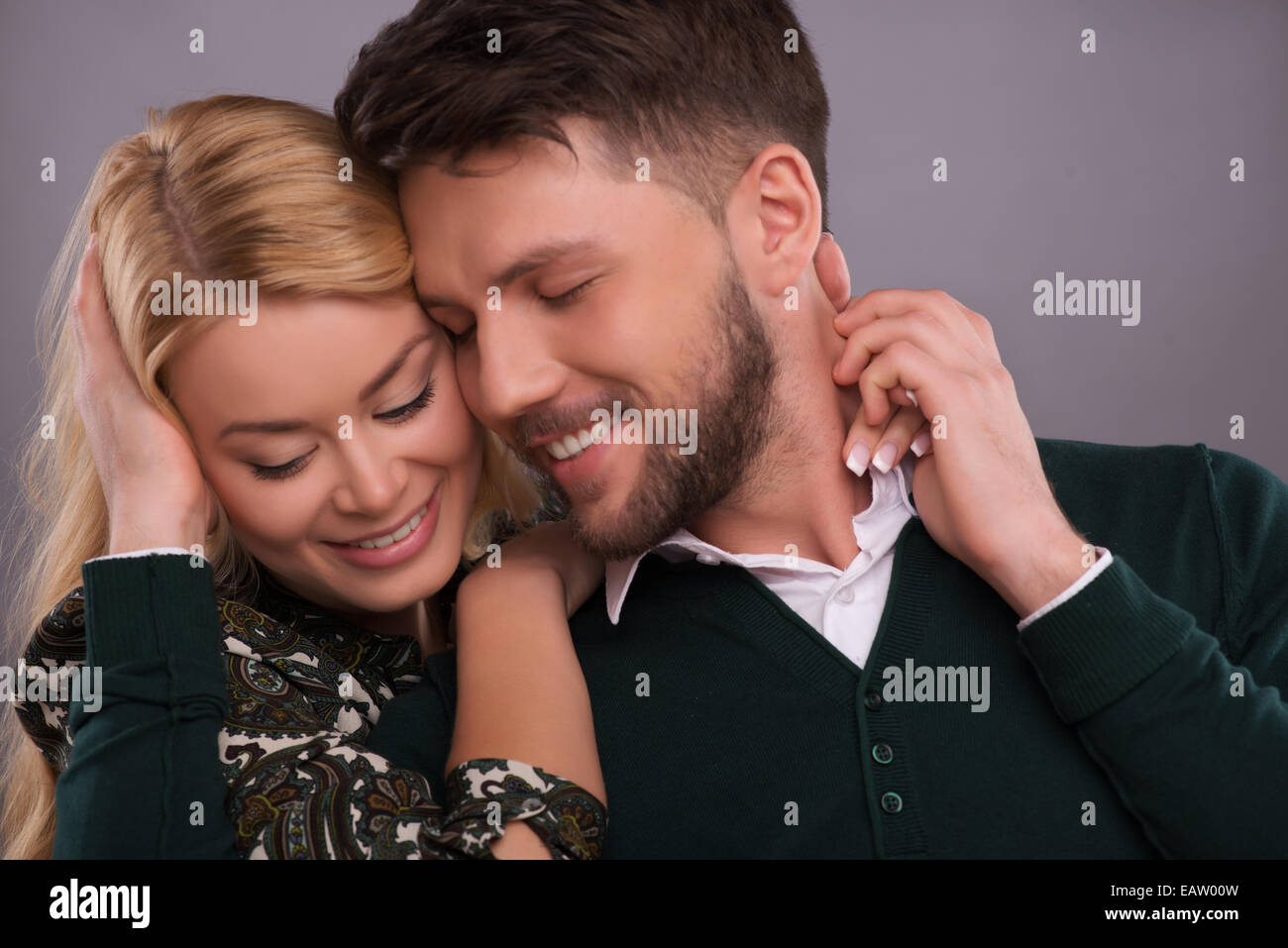 Lovely beautiful couple Stock Photo - Alamy