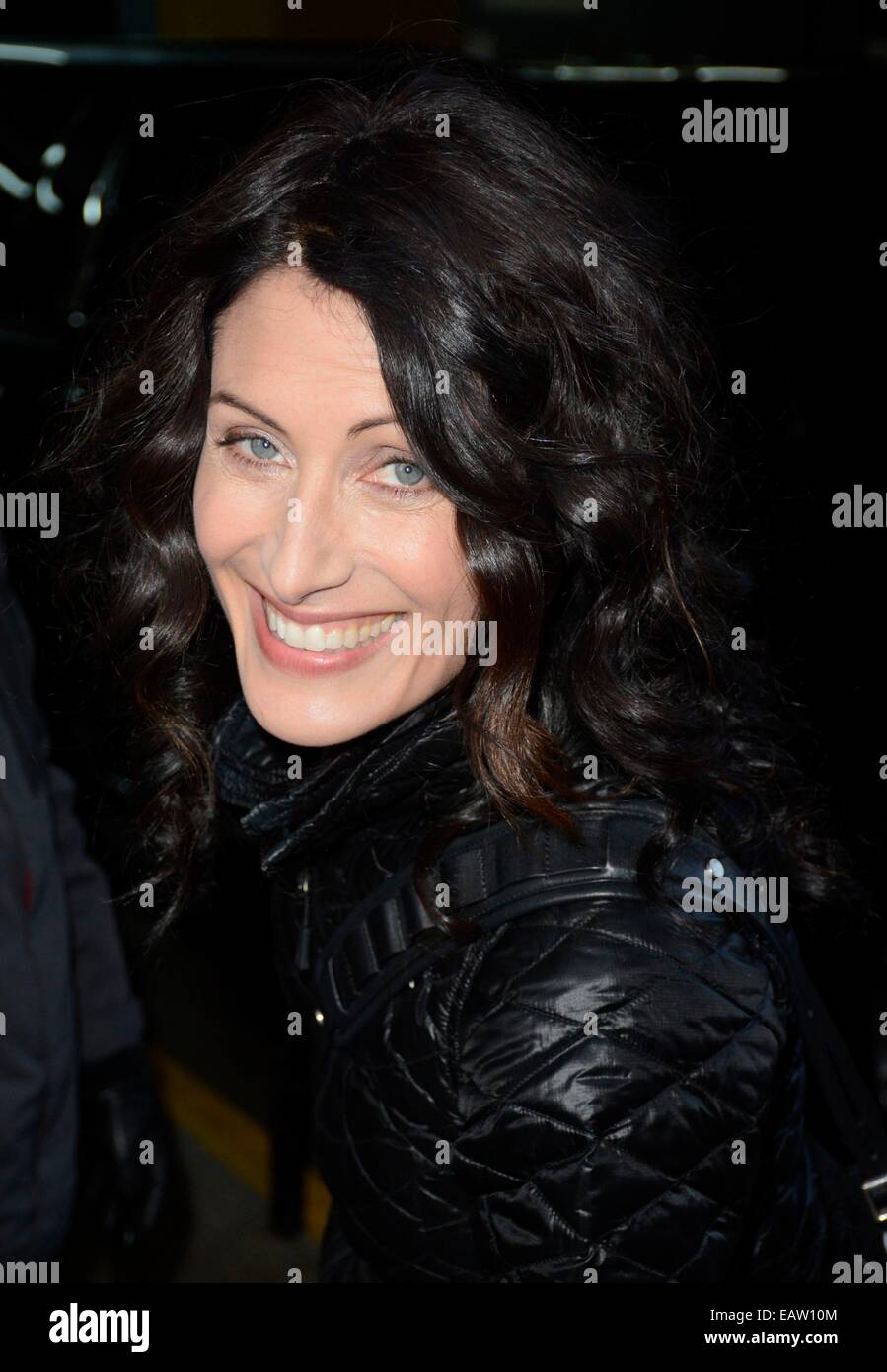 New York, NY, USA. 20th Nov, 2014. Lisa Edelstein at talk show ...