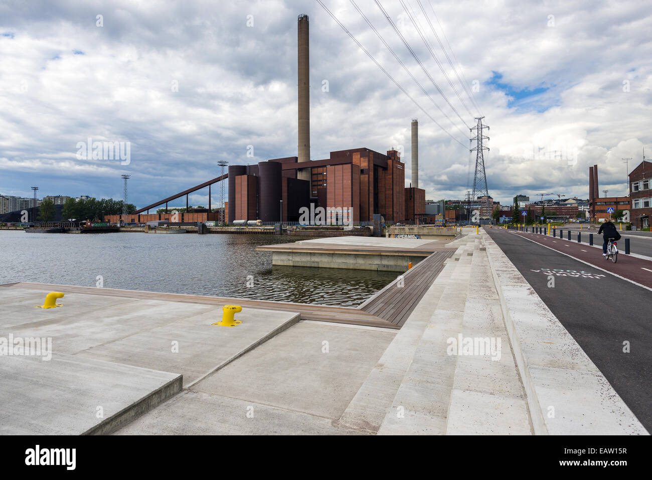 Hanasaari B power plant a coal-fired cogeneration power plant in ...