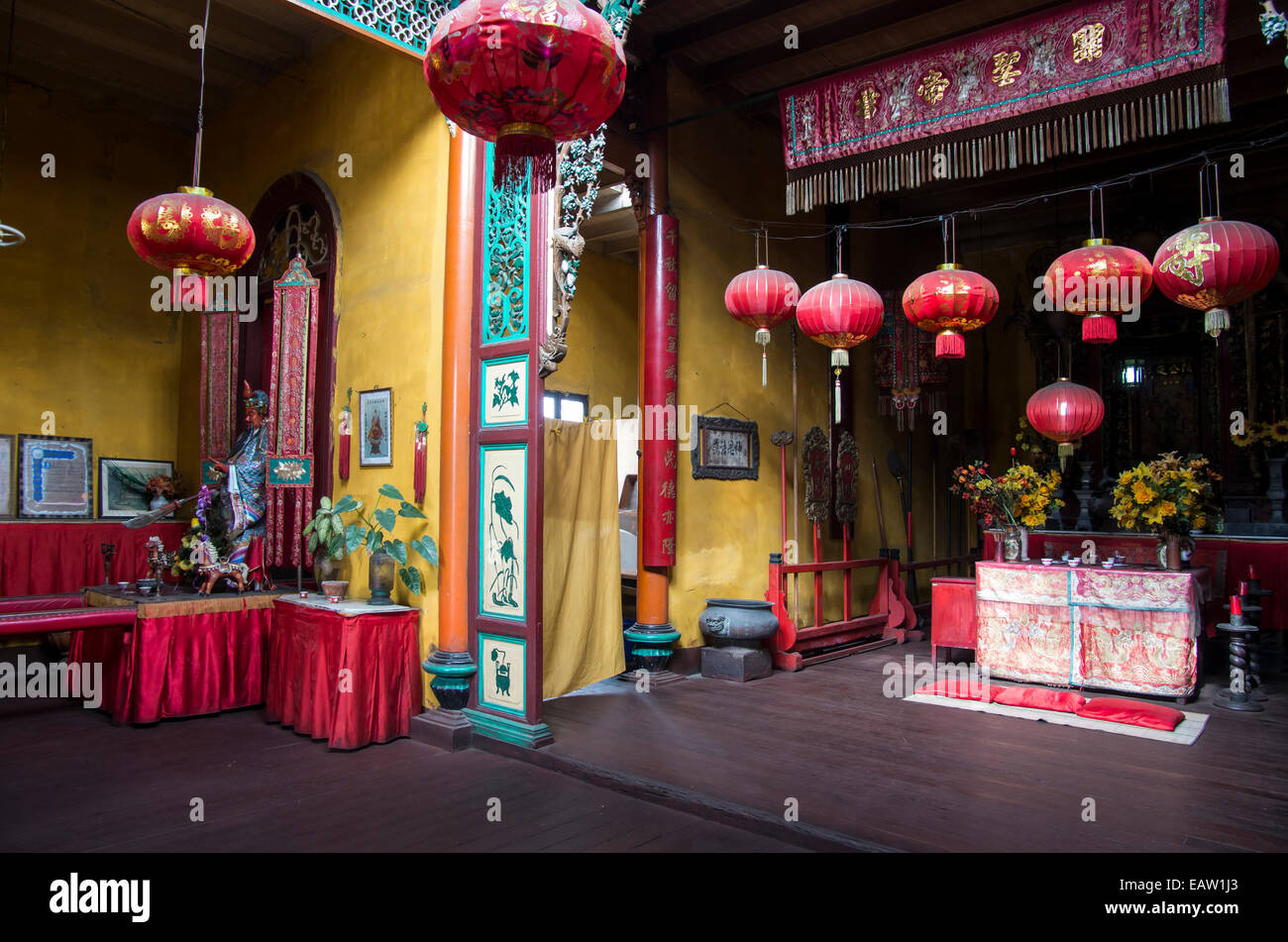 Tung Sing temple (1868) in Lima city. Peru.Chinese temple dedicated to ...