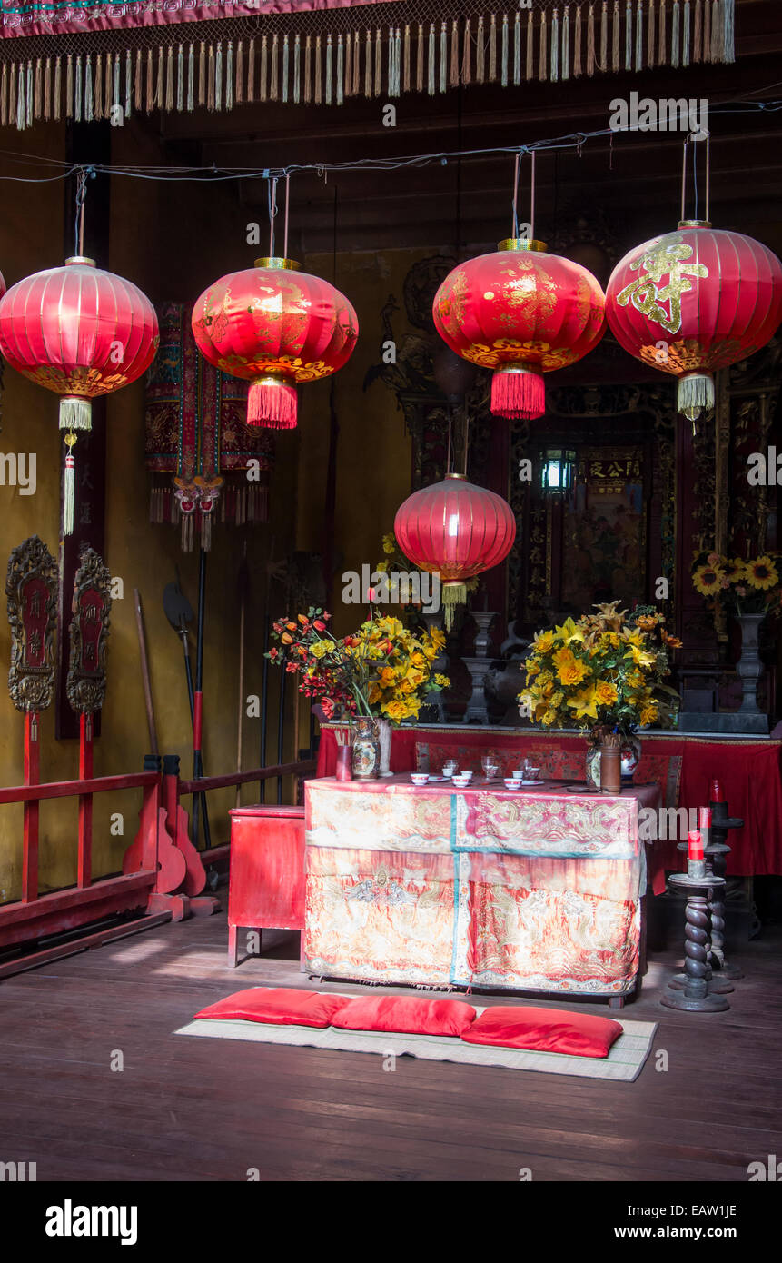 Tung Sing temple (1868) in Lima city. Peru.Chinese temple dedicated to ...