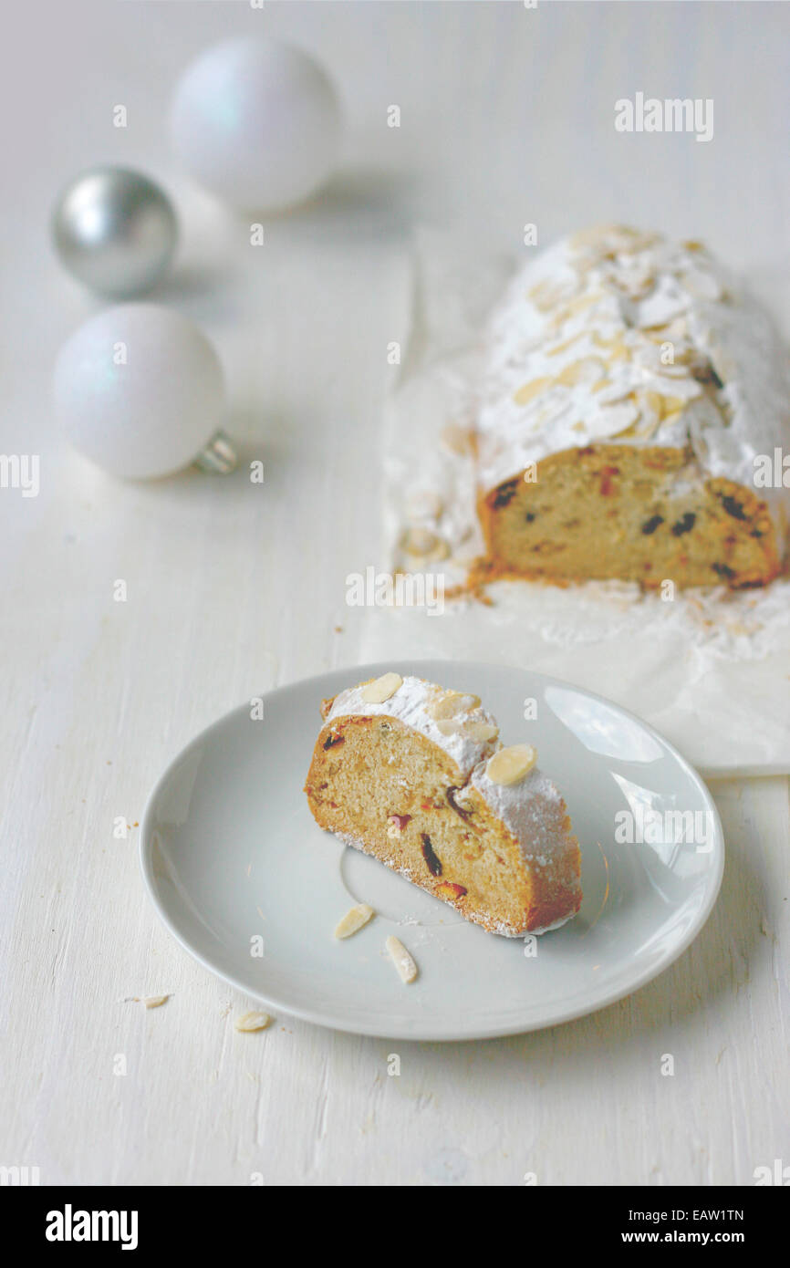 Christmas sweet bread, traditional German recipe Stock Photo - Alamy