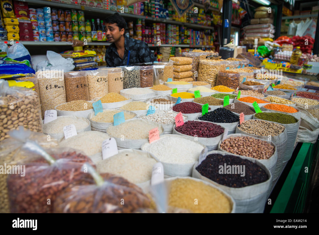 Europe, Italy, Rome, piazza vittorio, food market Stock Photo - Alamy