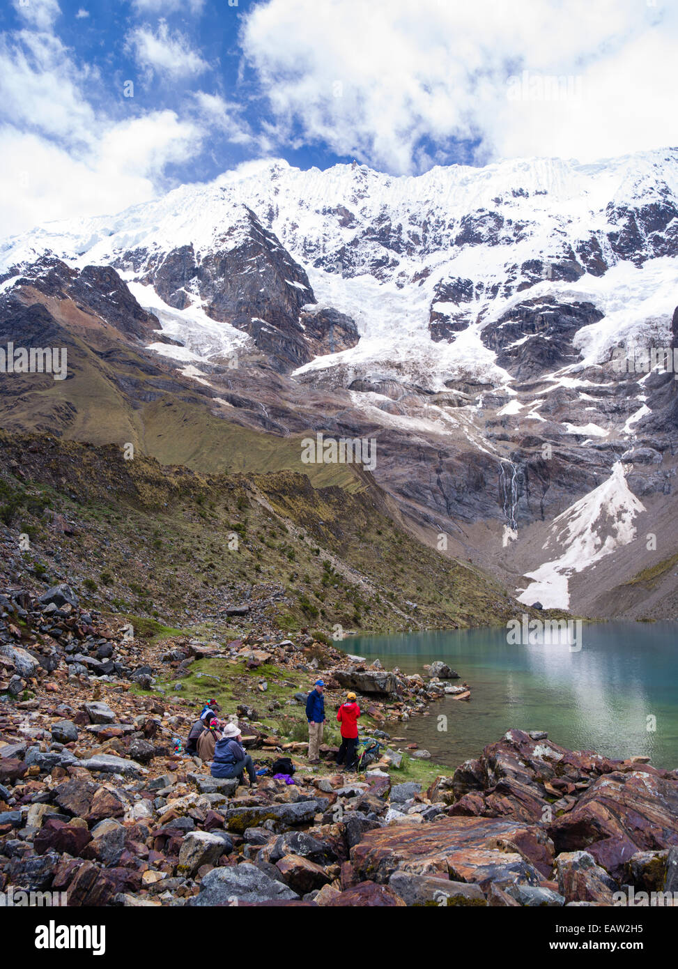 Humantay lake peru hi-res stock photography and images - Alamy