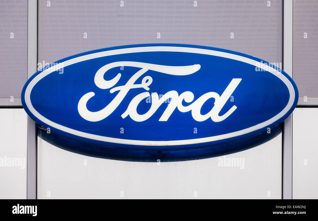 Ford motor company emblem on hi-res stock photography and images - Alamy