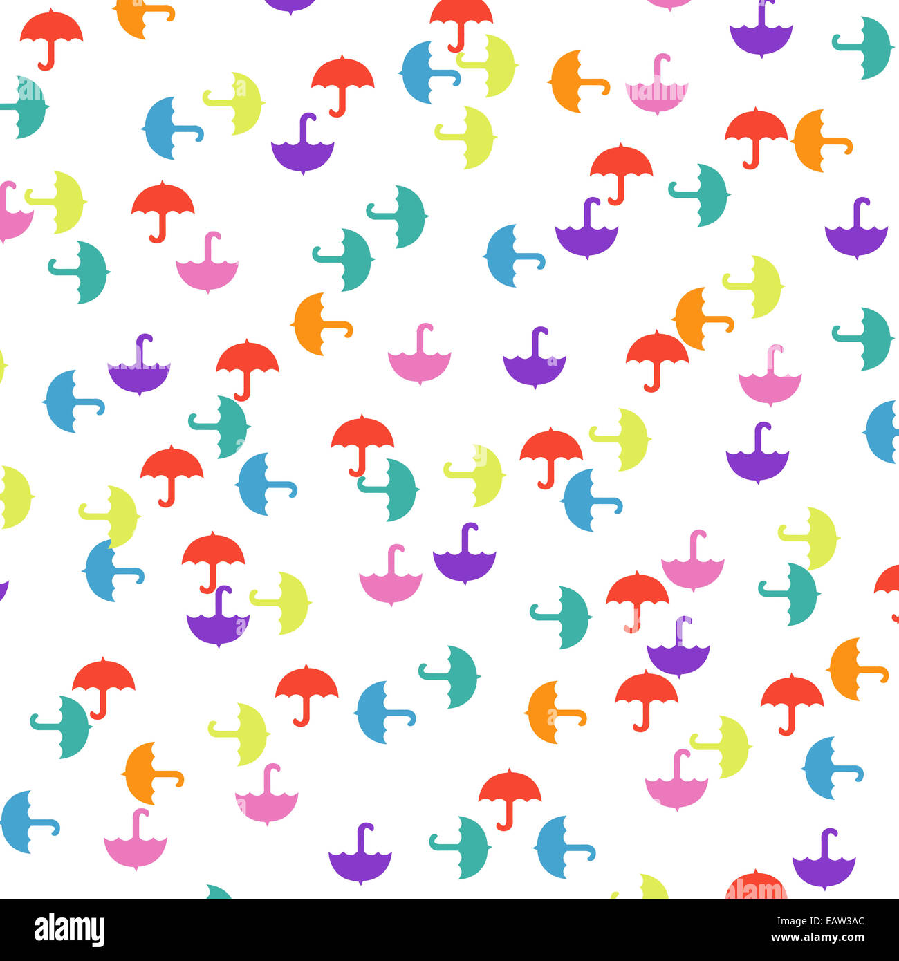 Little Colorful Umbrellas ,seamless pattern Stock Photo - Alamy