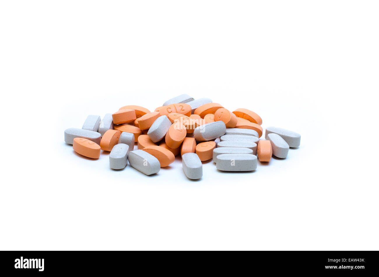 Doctor with tablets Cut Out Stock Images & Pictures - Alamy