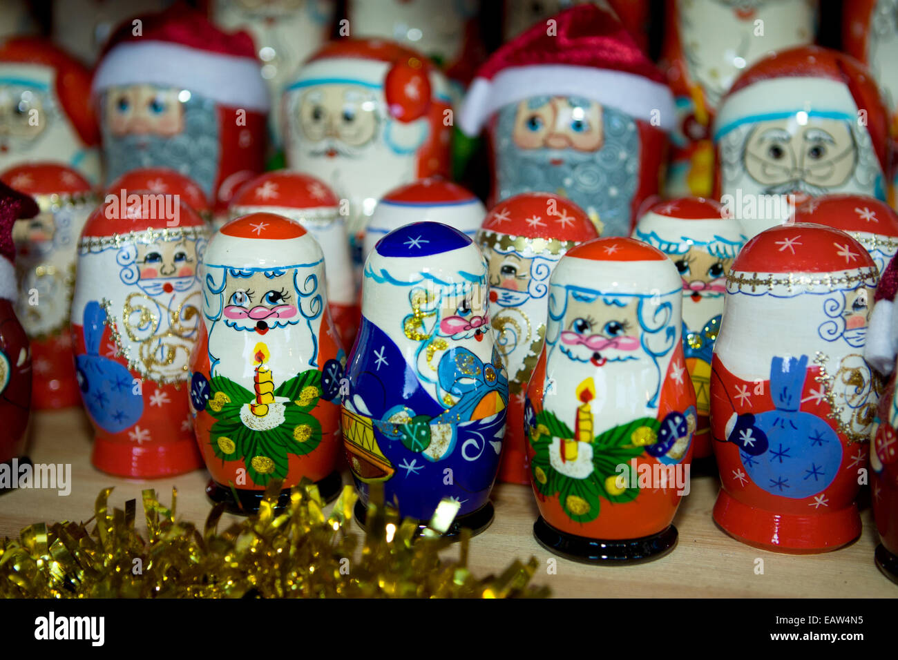 Matryoshka dolls christmas hi-res stock photography and images - Alamy