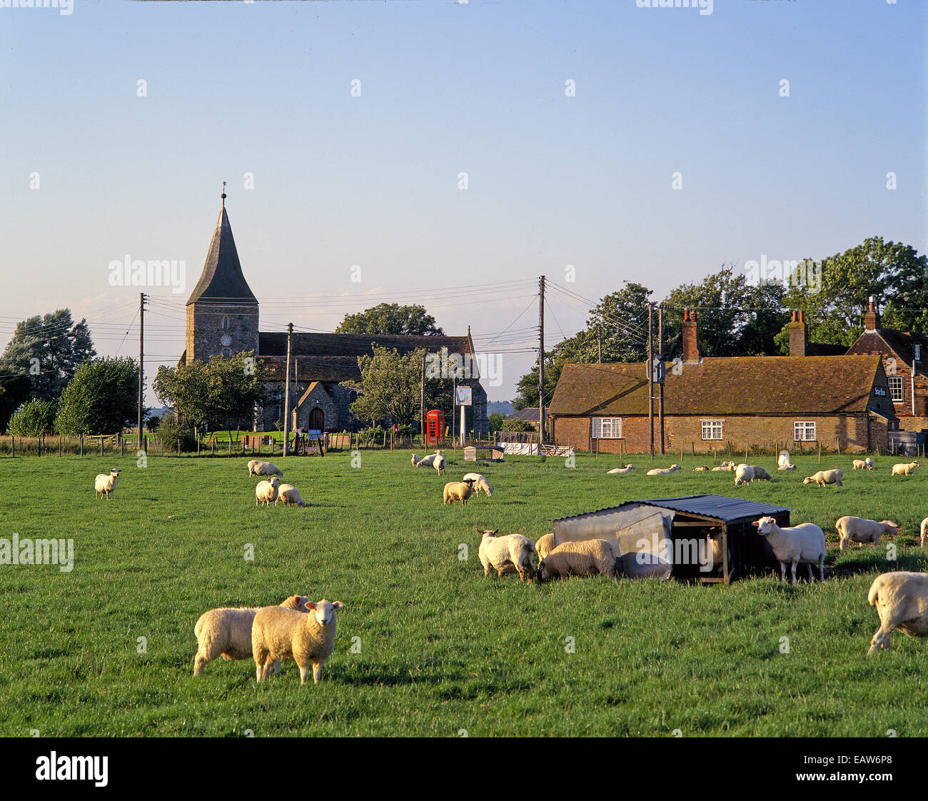 St mary in the marsh hi-res stock photography and images - Alamy