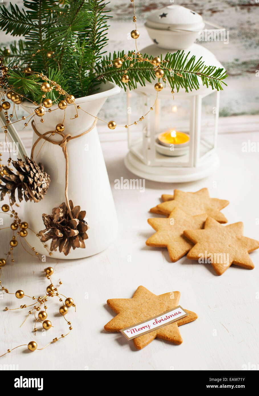 Christmas still life Stock Photo - Alamy