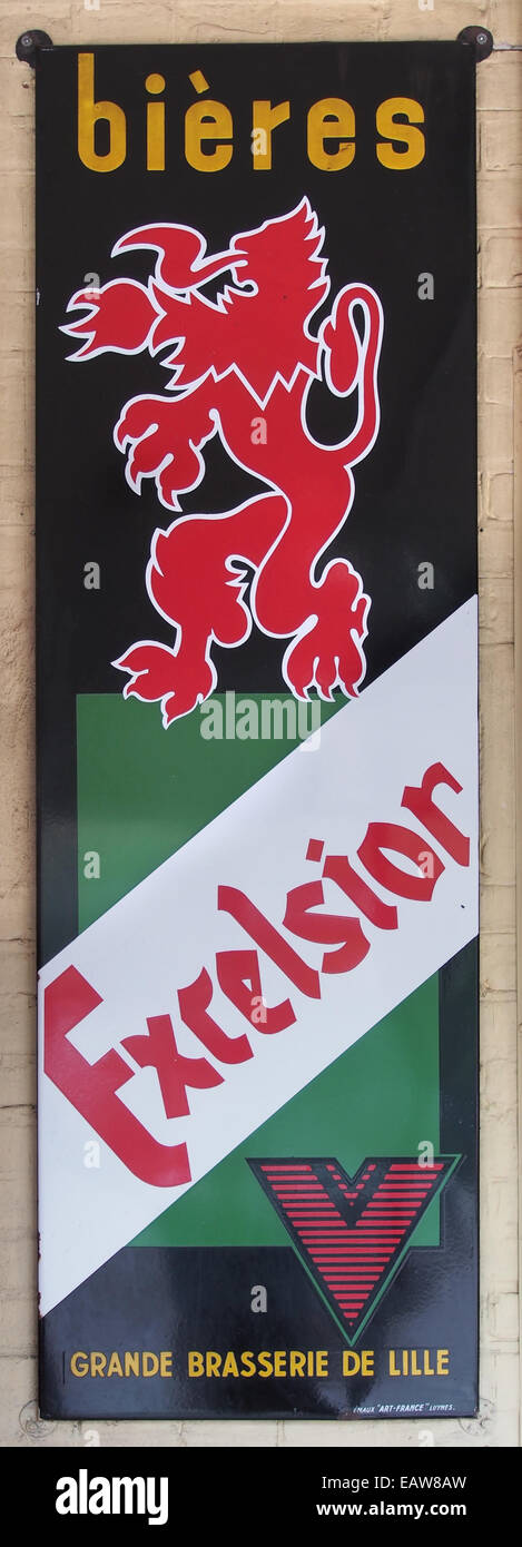 Emaille reclamebord hi-res stock photography and images - Alamy