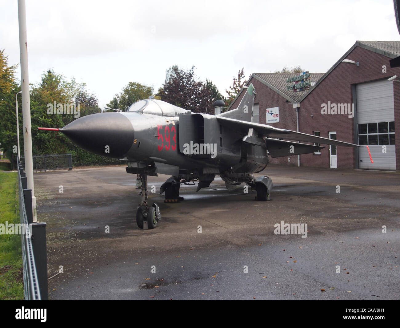 The Mikoyan-Gurevich MiG-23MF Flogger is a Soviet-era multirole fighter ...