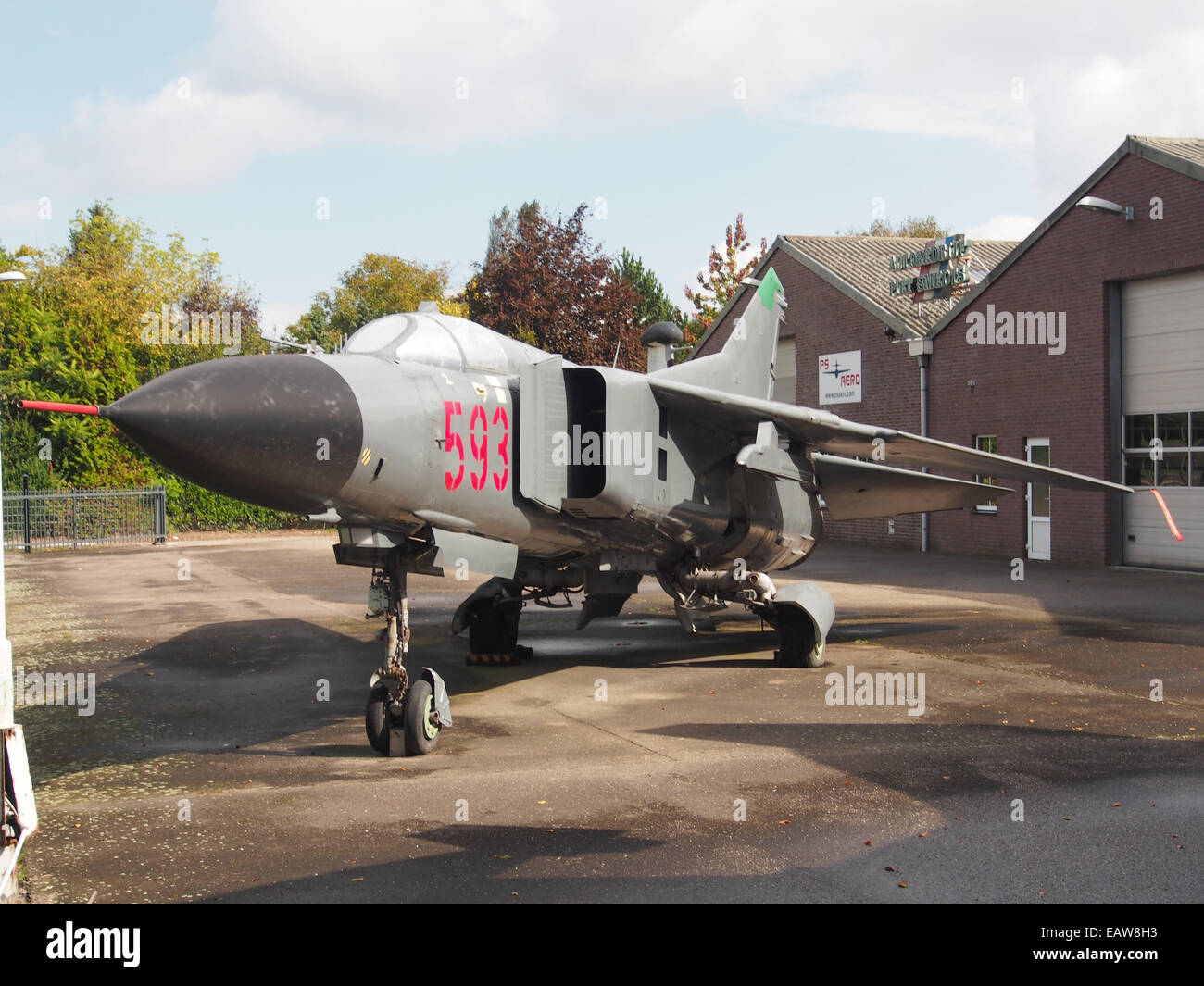 Mikoyan-Gurevich MiG-23MF Flogger at the Piet Smits collection at ...