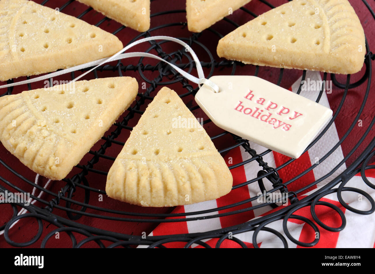 Shortbread triangle hi-res stock photography and images - Alamy