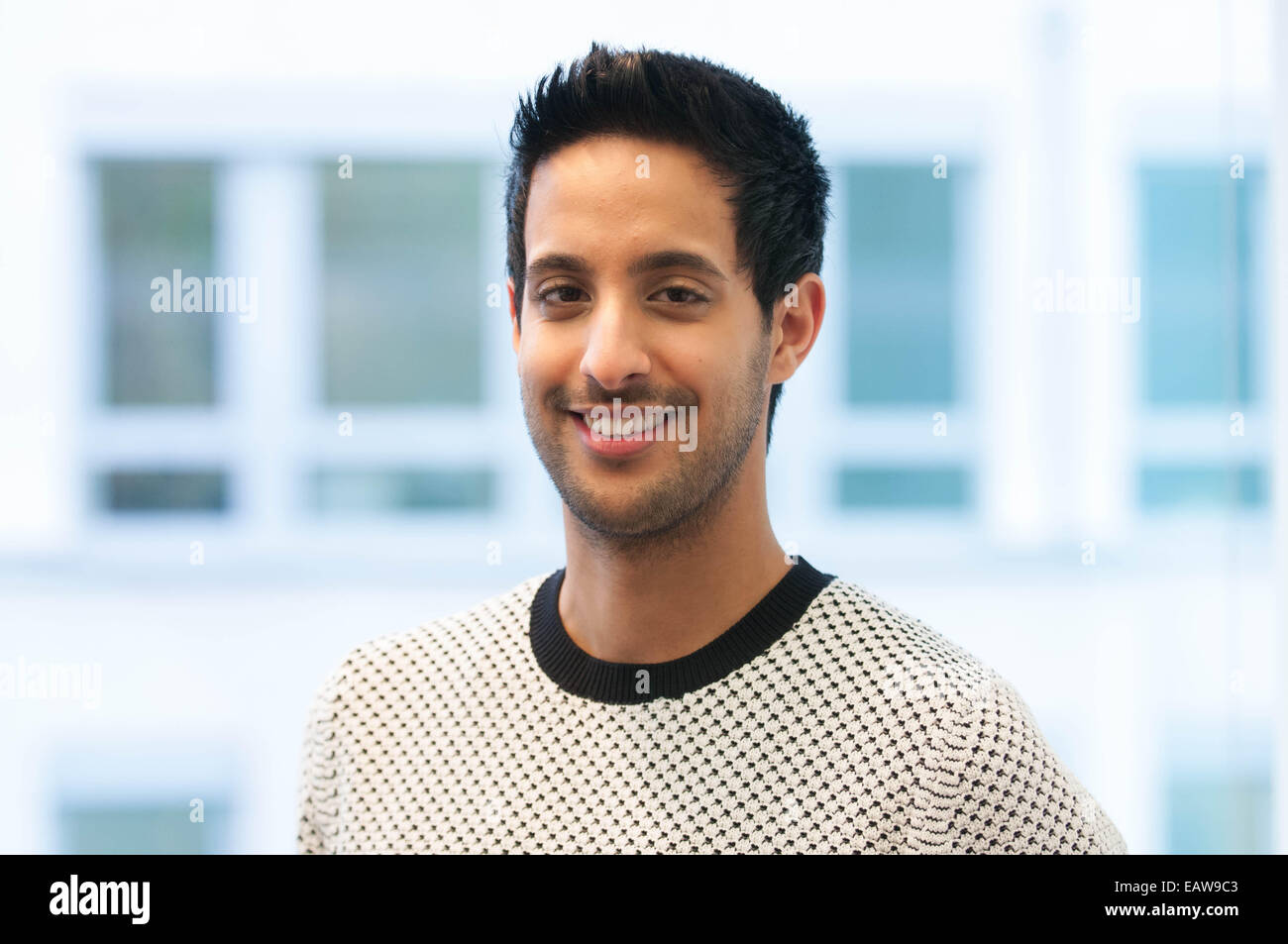 Berlin, Germany. 20th Nov, 2014. Youtuber Sami Slimani gives an ...