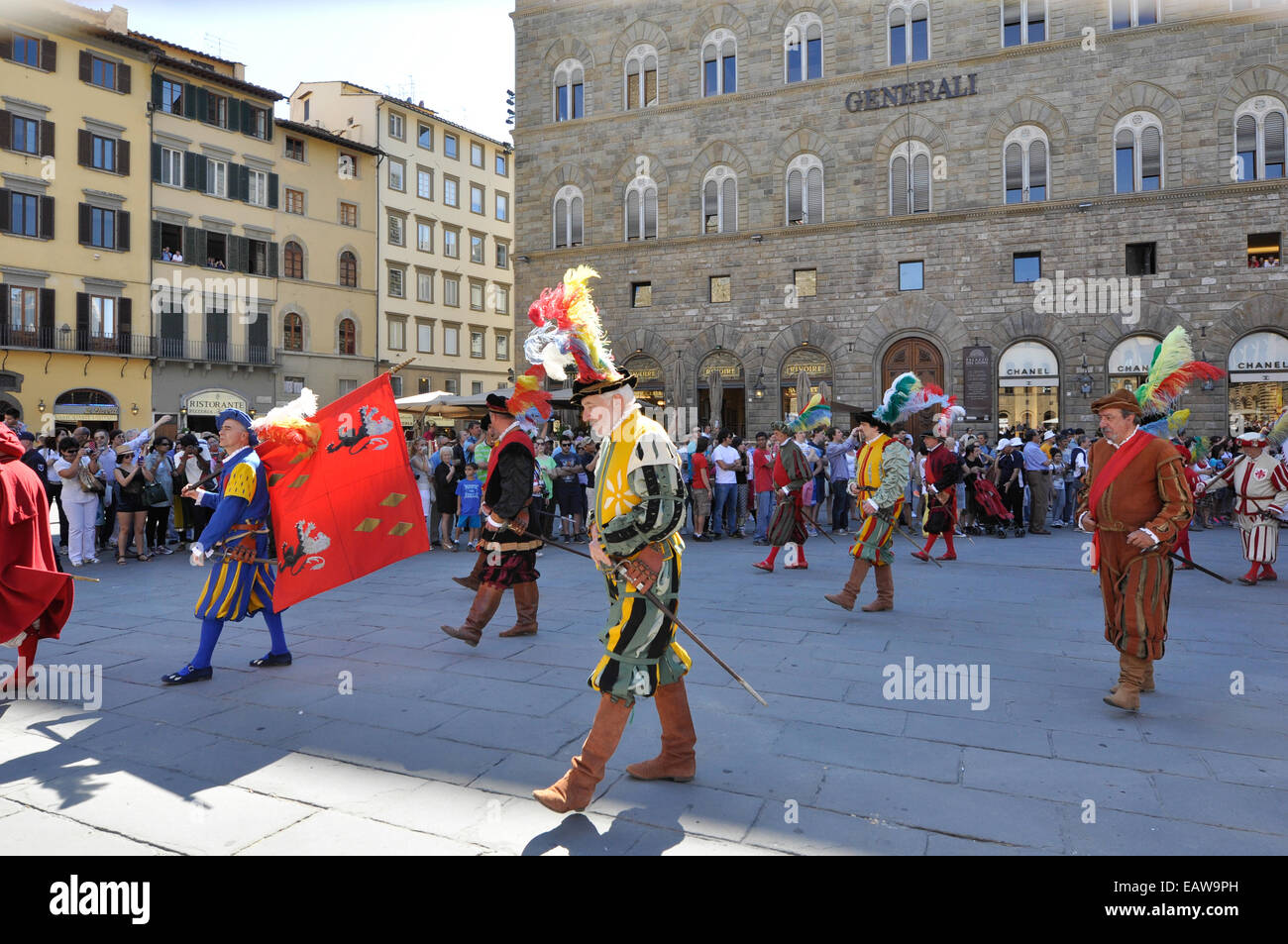 San Giovanni festival, one of the most important festival in Florence ...