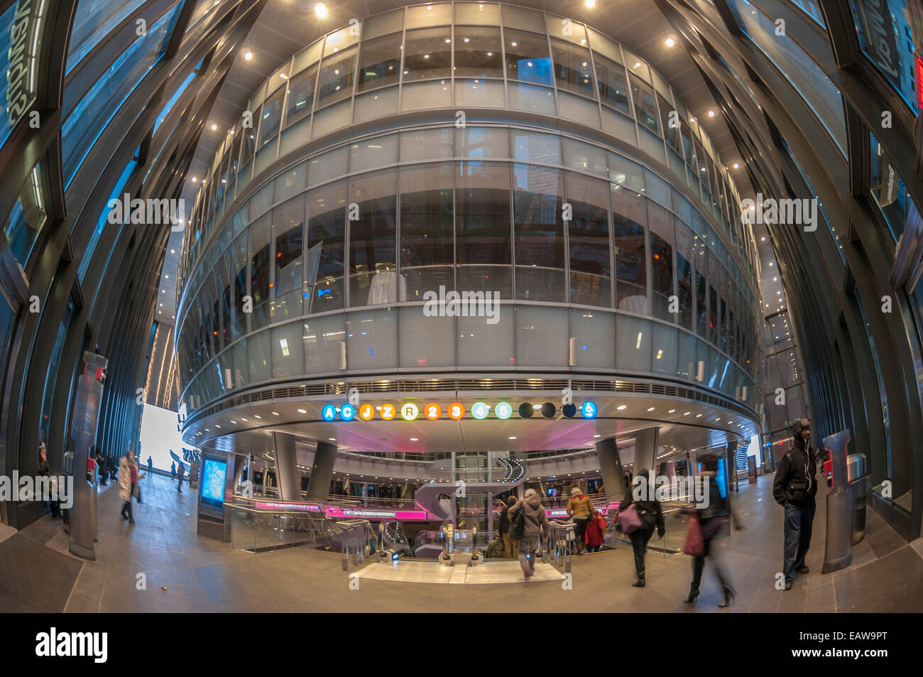 Fulton transit center nyc hi-res stock photography and images - Alamy