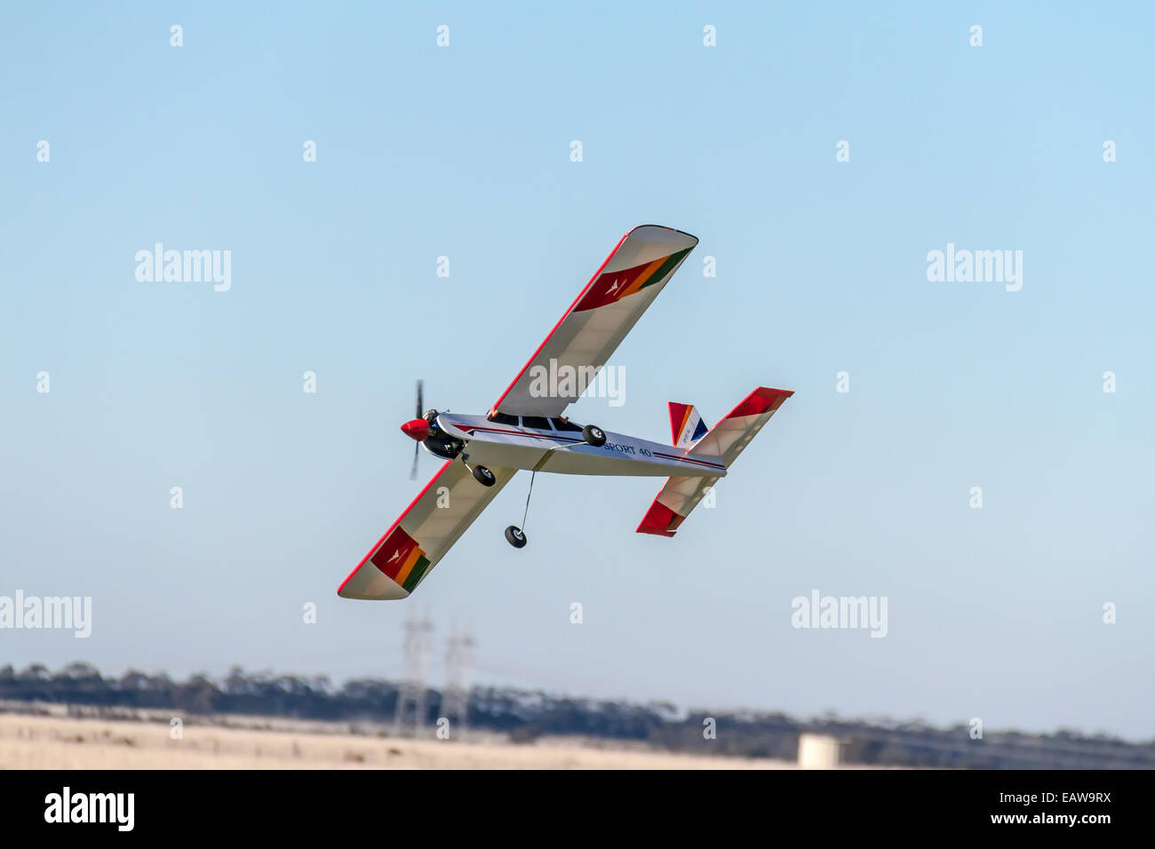 Hobby hobbies airplane flying model hi-res stock photography and images ...
