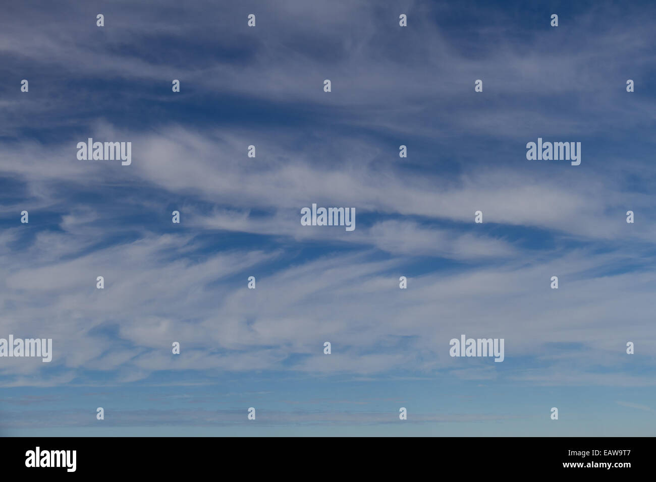 Blue sky cloud formations hi-res stock photography and images - Alamy