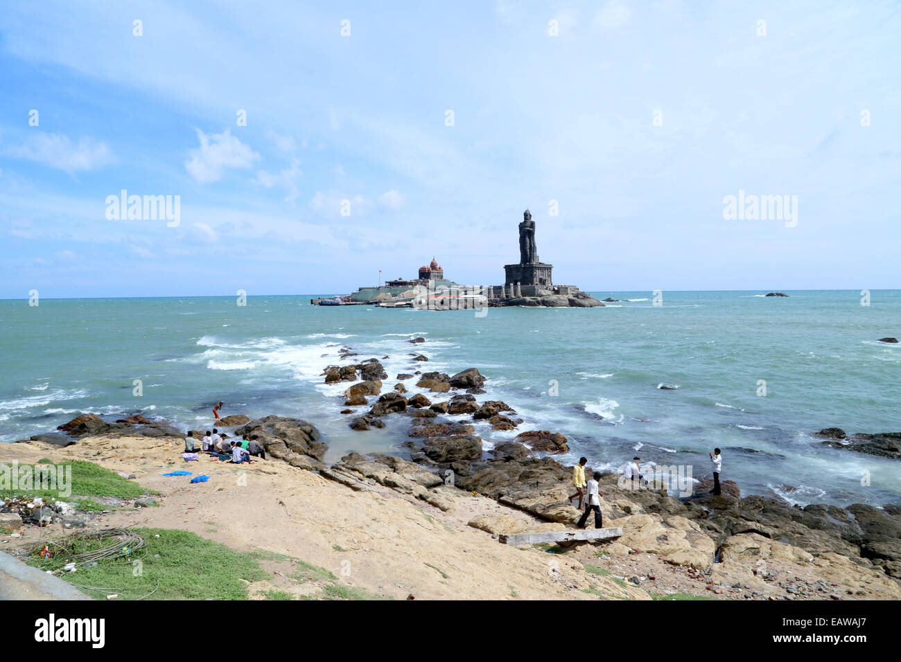 Kanyakumari sea shore hi-res stock photography and images - Alamy