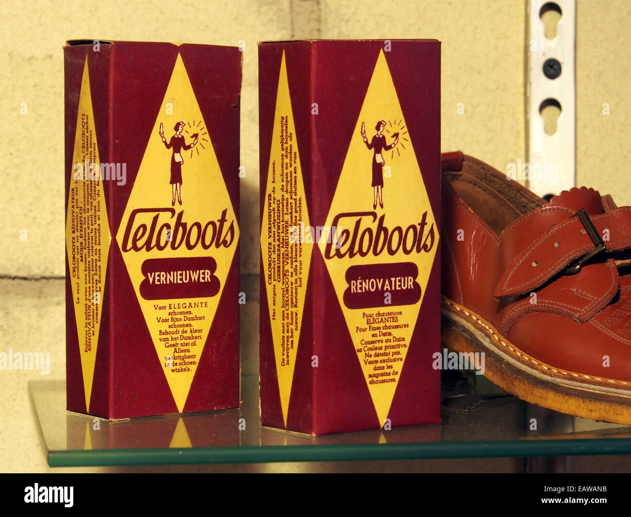 The Celoboots packaging, featuring a distinctive design, highlights the ...