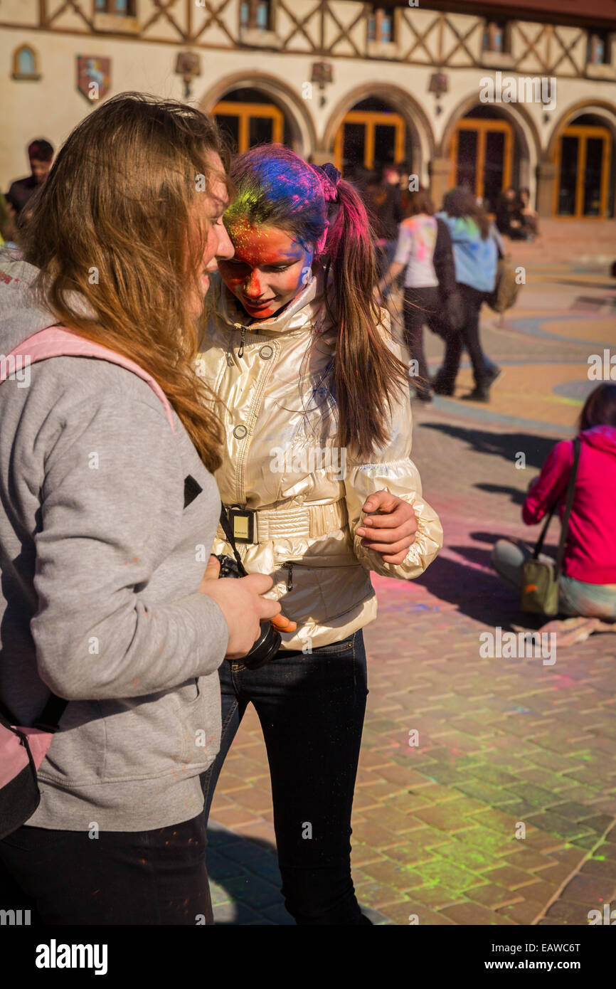 Holi, indian, holiday. color, spring, paint, hindu, festival Stock ...