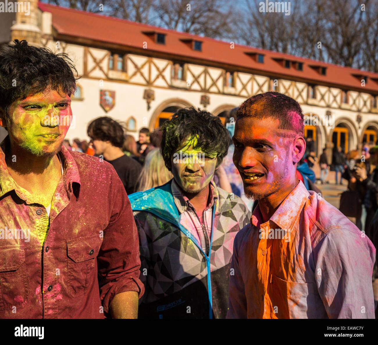 Happiness holi festival holidays hi-res stock photography and images ...