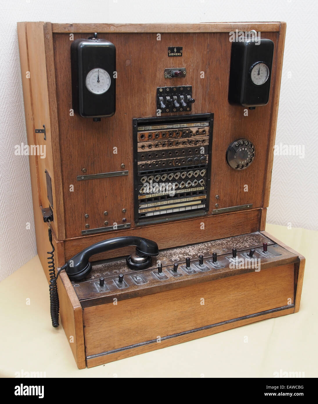 Early telephone switchboard hi-res stock photography and images - Alamy