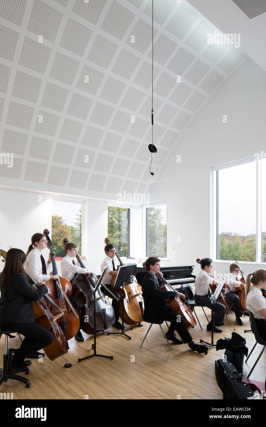 Music Building, Hymers College, Hull, United Kingdom. Architect ...