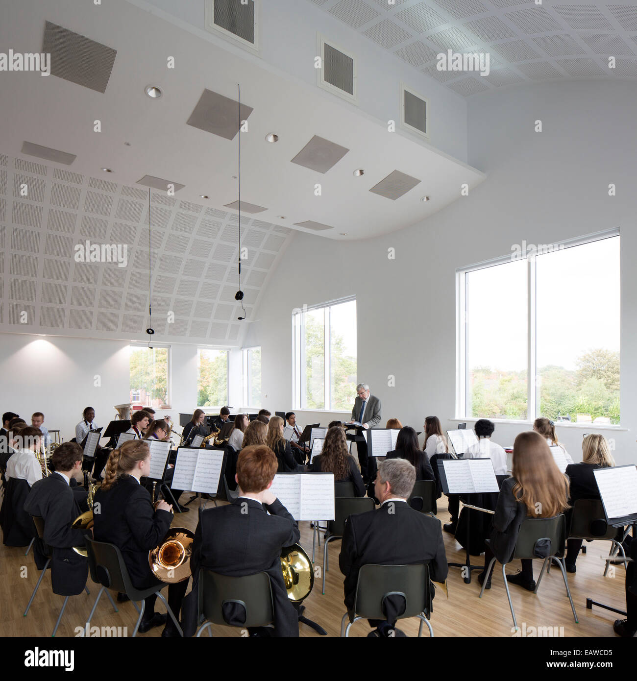 Music Building, Hymers College, Hull, United Kingdom. Architect ...