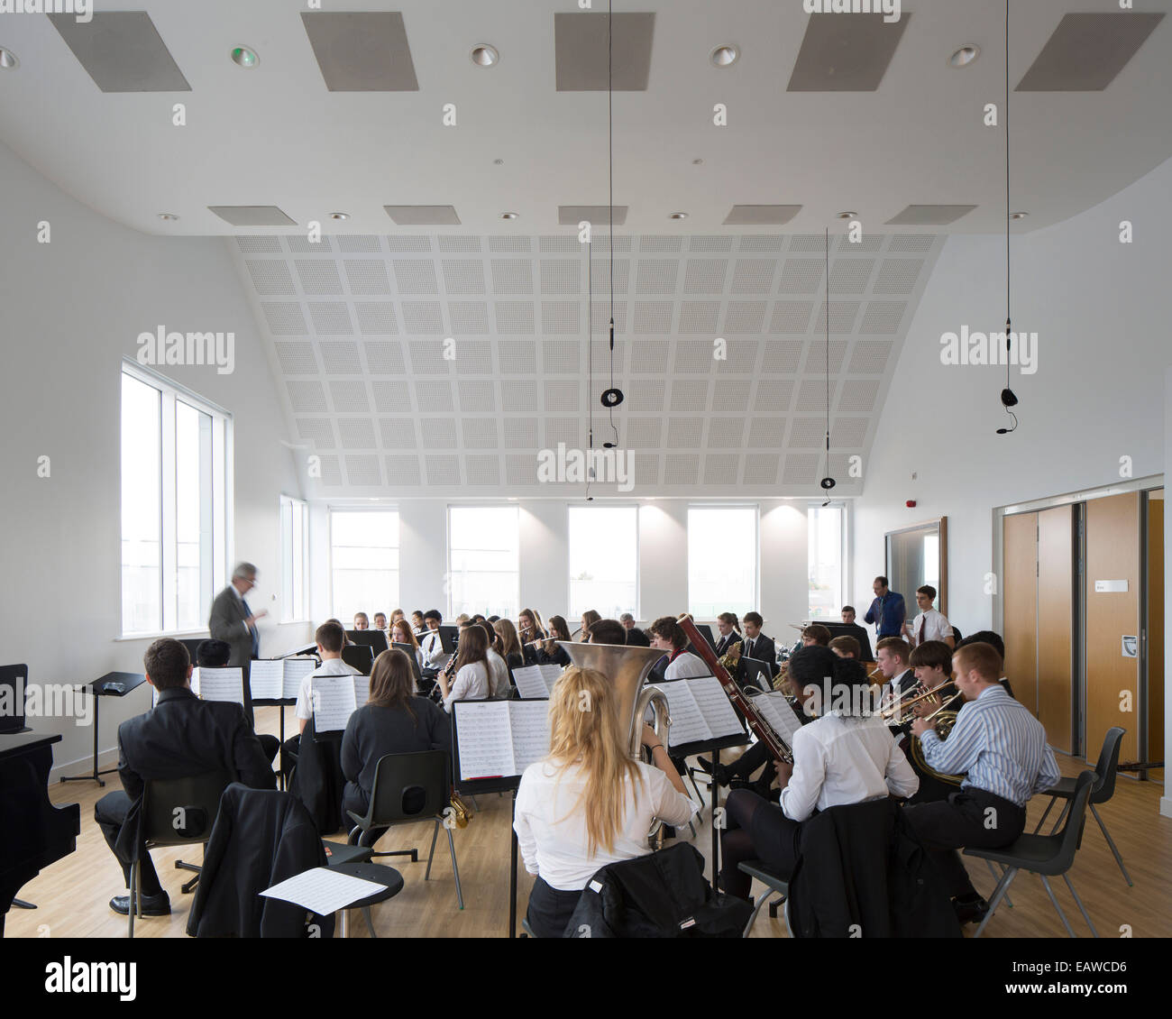 Music Building, Hymers College, Hull, United Kingdom. Architect ...