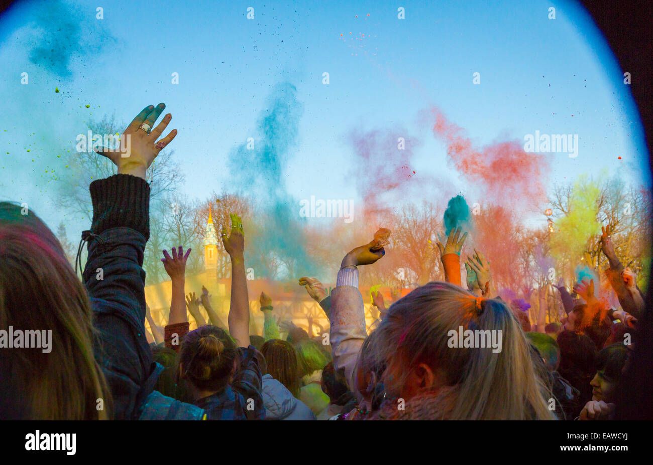 Holi, indian, holiday. color, spring, paint, hindu, festival Stock ...