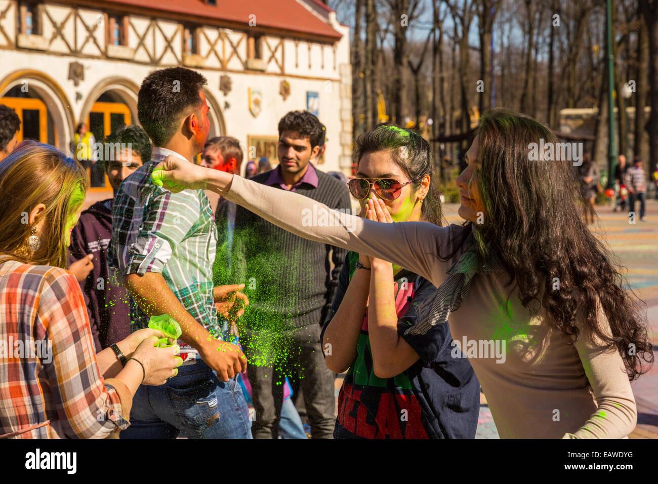 Holi, indian, holiday. color, spring, paint, hindu, festival Stock ...