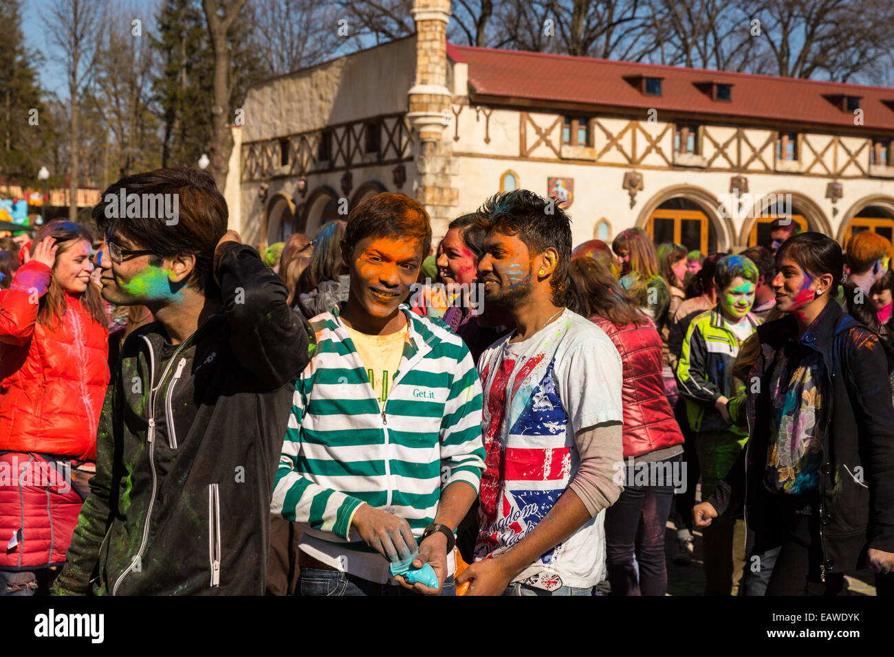 Holi, indian, holiday. color, spring, paint, hindu, festival Stock ...