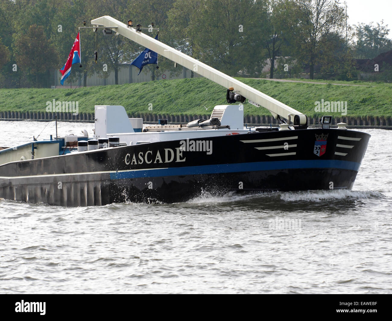 Cascade, identified by ENI 02325258, is a vessel seen on the Amsterdam ...