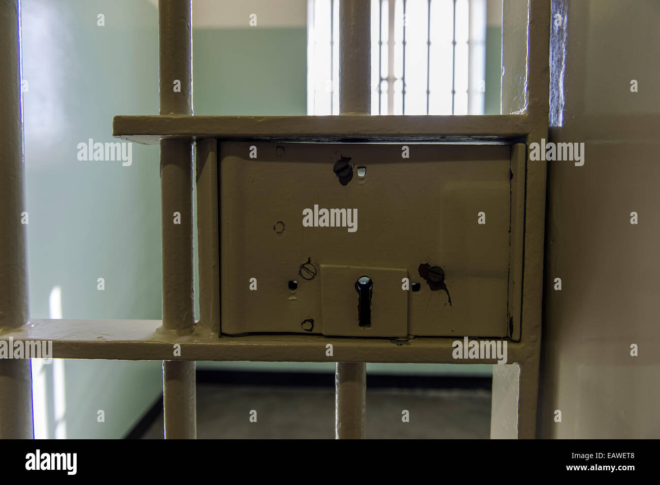 Nelson mandela cell door hi-res stock photography and images - Alamy