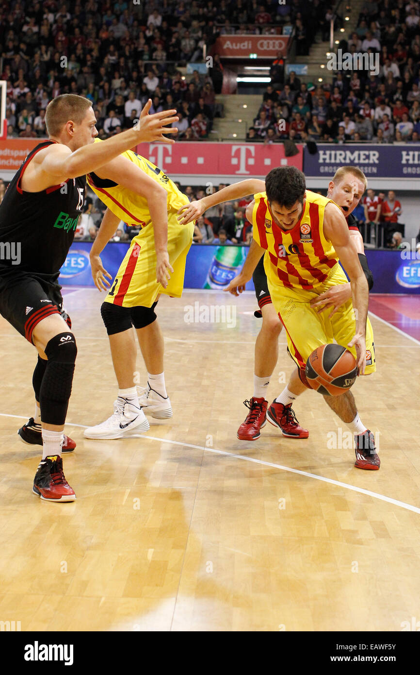 Fc bayern basketball vs fc barcelona hi-res stock photography and ...