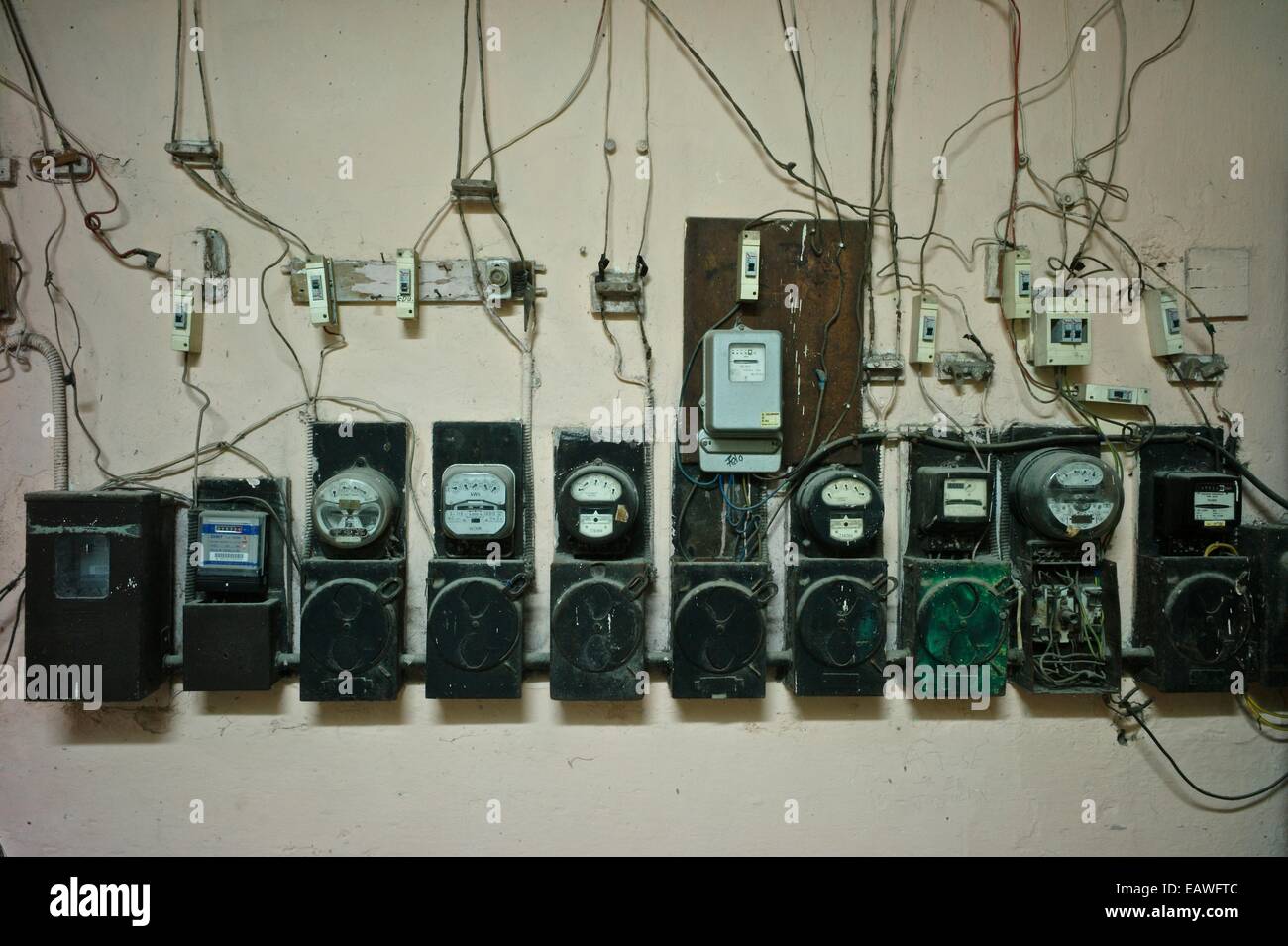 Electricity meter caribbean hi-res stock photography and images - Alamy
