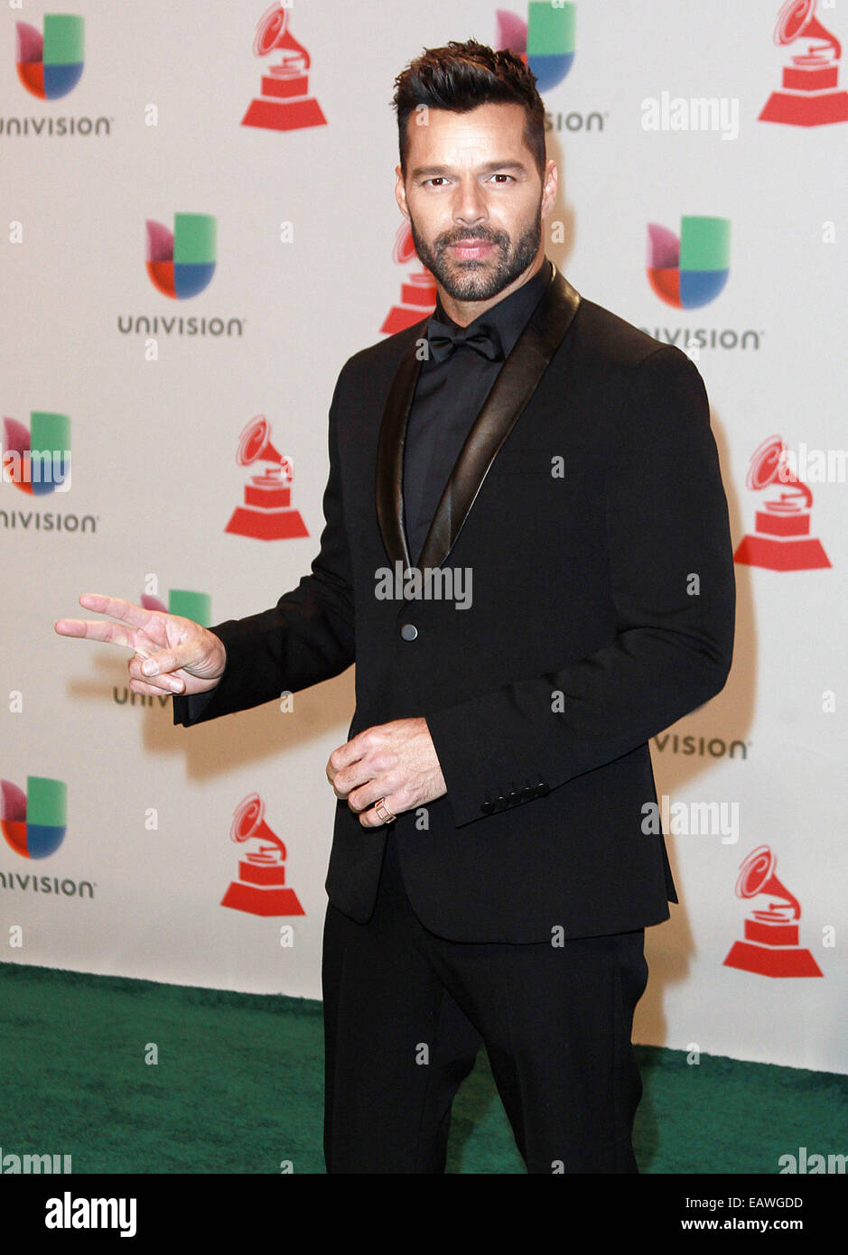 Las Vegas, Nevada, USA. 20th Nov, 2014. Singer Ricky Martin attends the ...