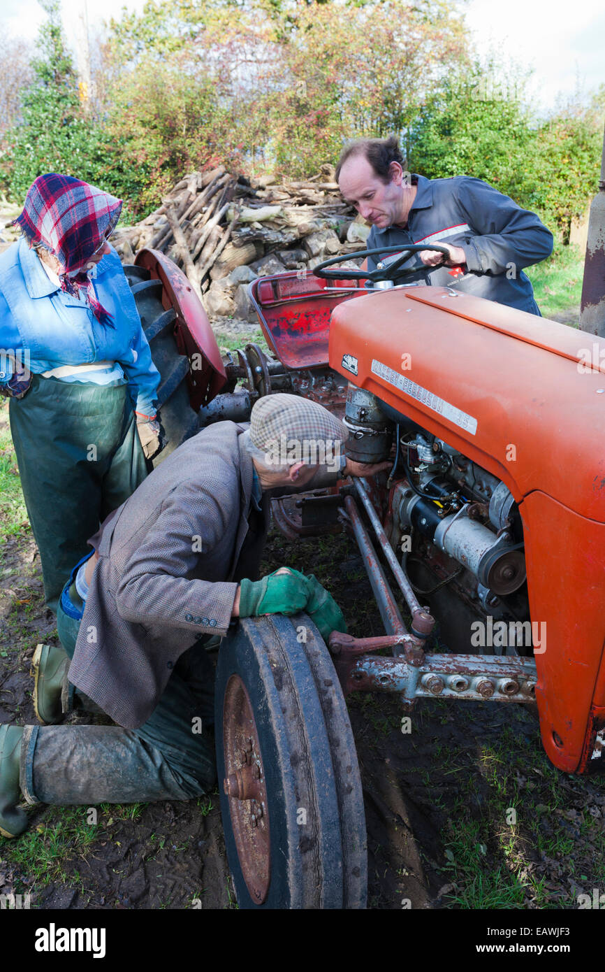 Old farmer son uk hi-res stock photography and images - Alamy