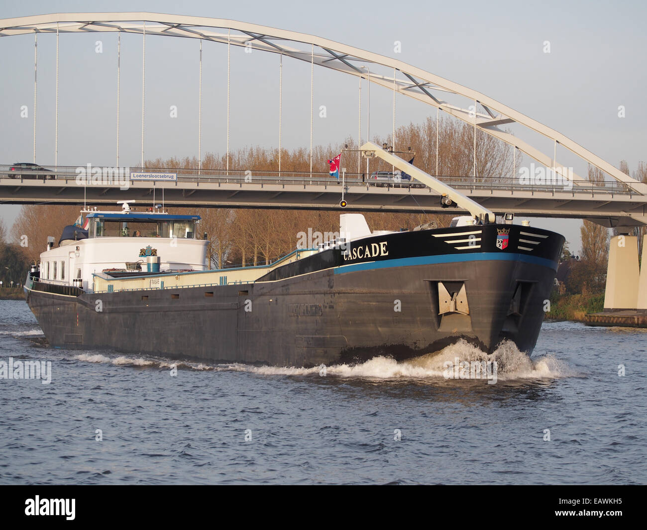 The vessel Cascade (ENI 02325258) is navigating the Amsterdam-Rhine ...