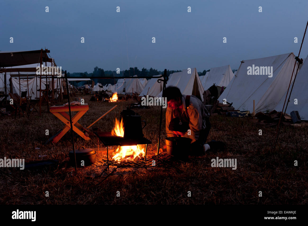 Reenactor battle hi-res stock photography and images - Alamy